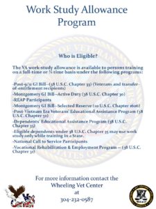 Work Study Allowance Program - Current Students