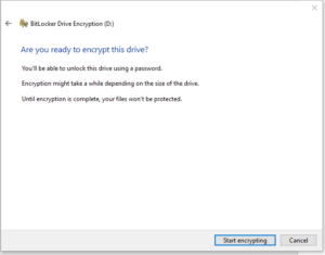Bitlocker Encryption Guide - IT Services