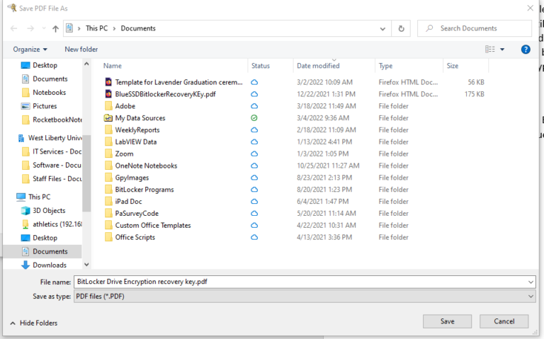 Bitlocker Encryption Guide - IT Services