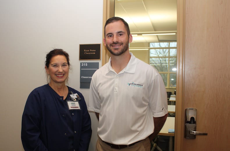 Classroom Named for Health Care Professional Ryan Ferns - WLU: News ...