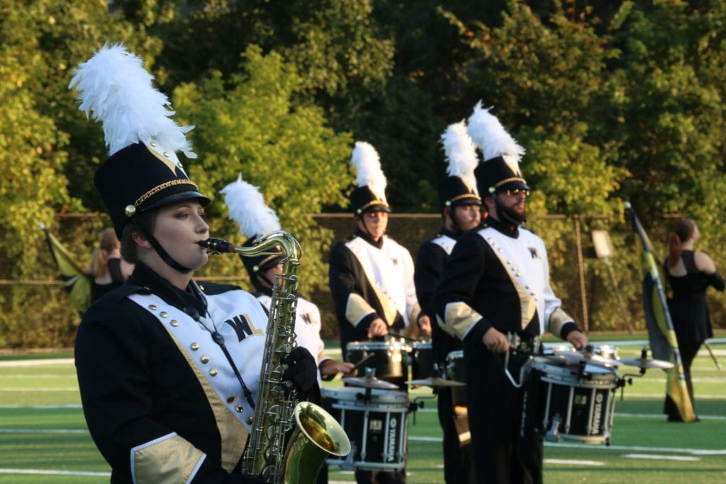 IMG_8729-marching-band-drum-sax - WLU: News & Media Relations