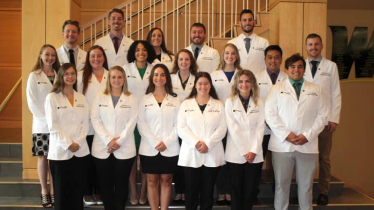 White Coat Ceremony Marks PA Milestone - WLU: News & Media Relations