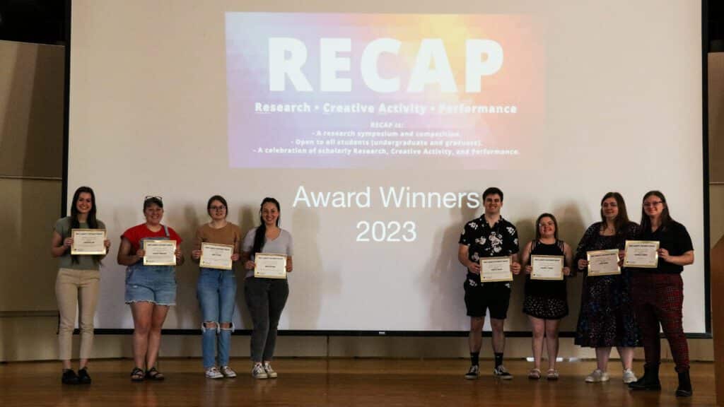 Research, Creative Activity and Performance (RECAP) Awards Presented ...