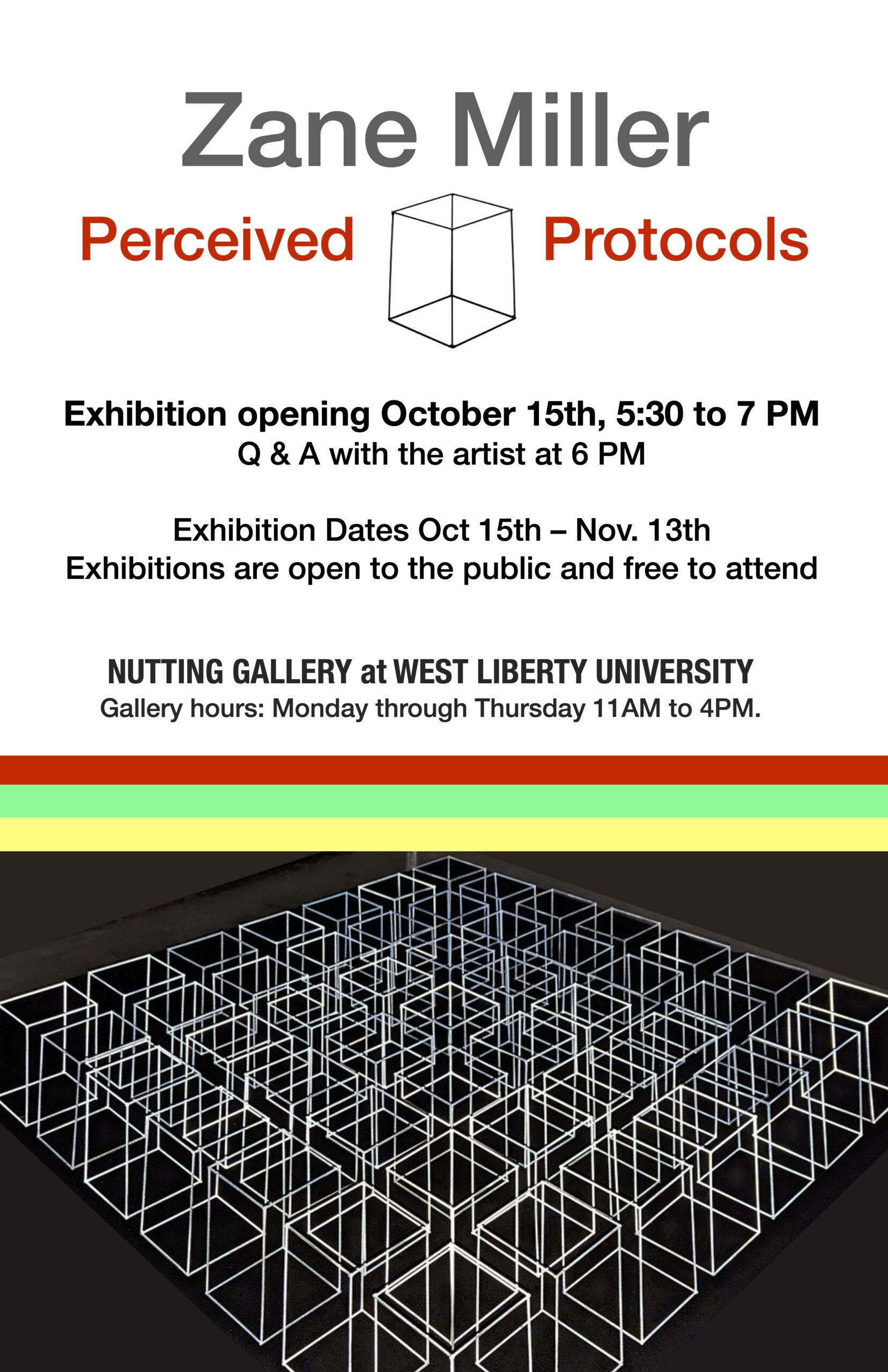 West Liberty University Welcomes Artist Zane Miller to Nutting Gallery - News and Media Relations